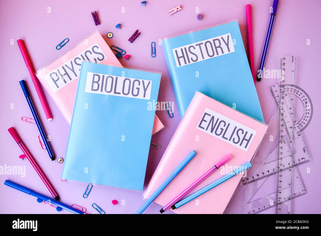 School Subject Books