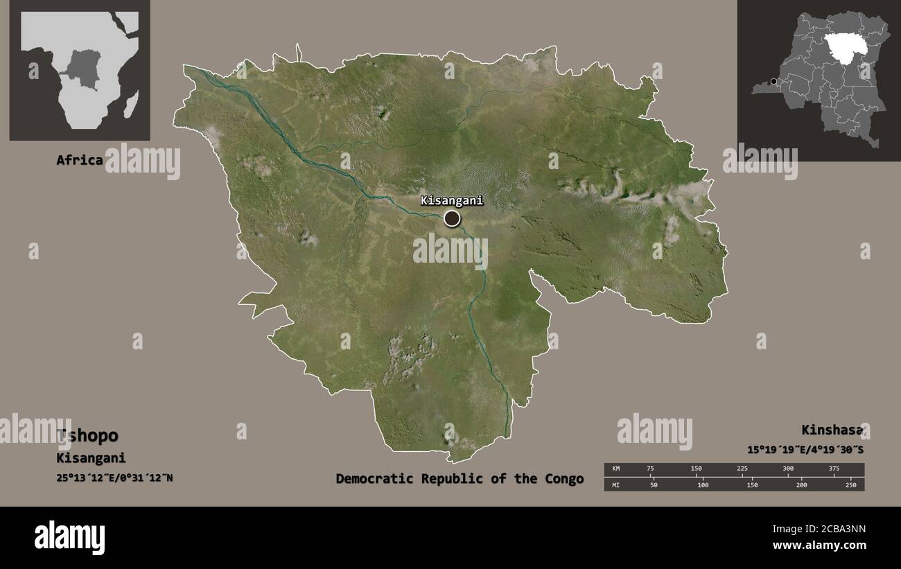Map of congo and kisangani hi-res stock photography and images - Alamy