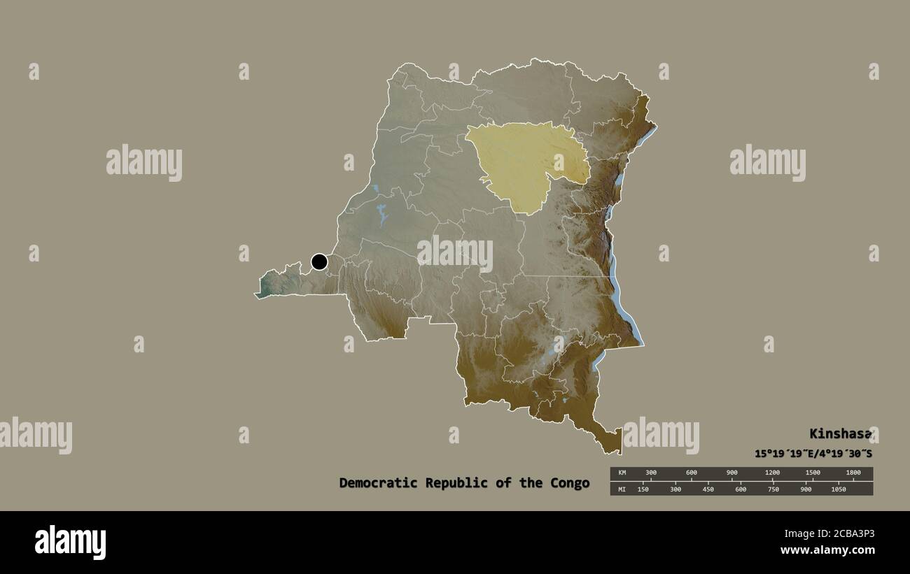 Map of congo and kisangani hi-res stock photography and images - Alamy