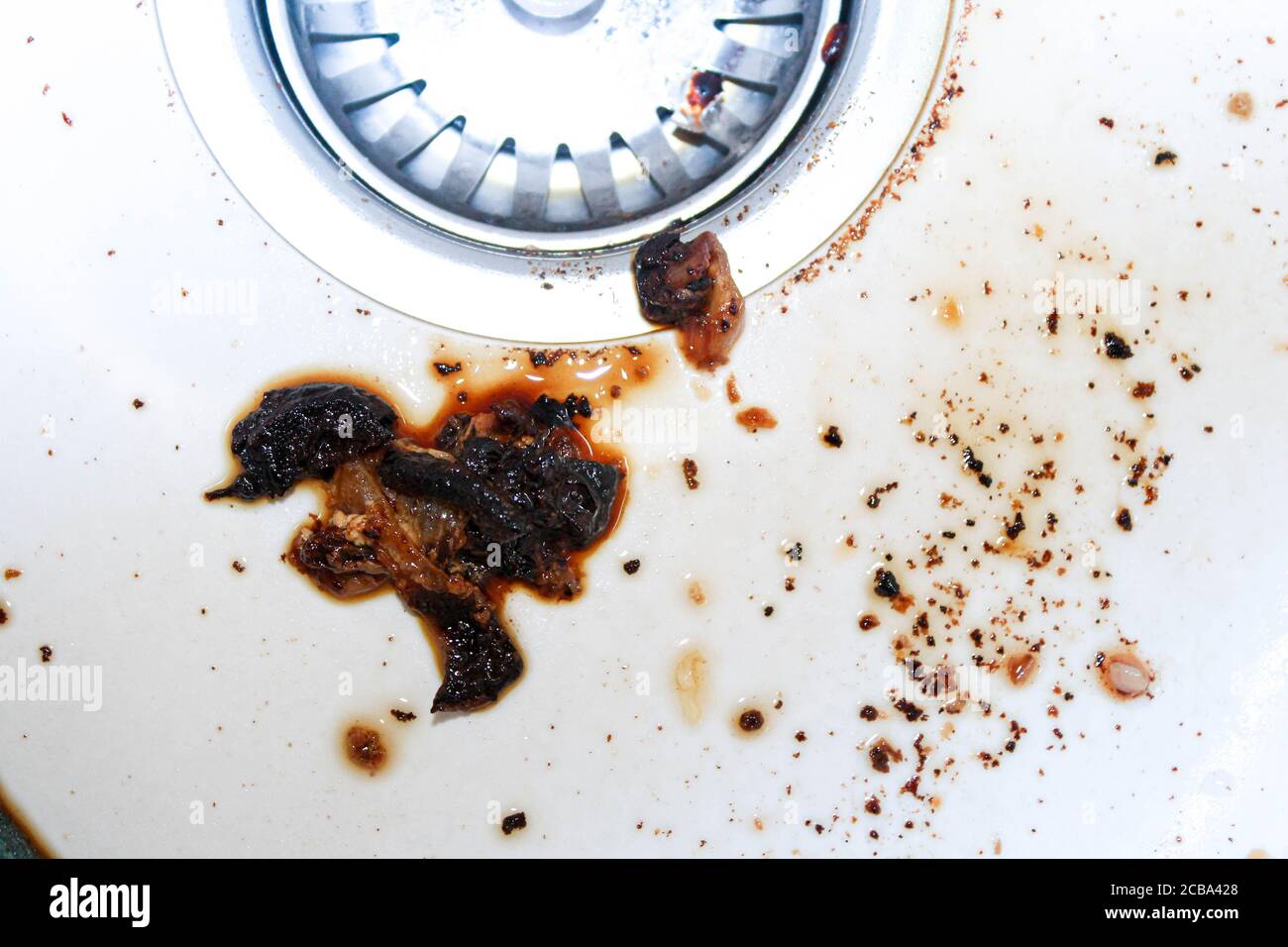 Washing and cleaning of kitchen utensils from grease Stock Photo - Alamy