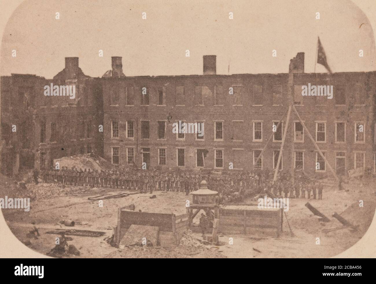 The Evacuation of Fort Sumter, April 1861, April 1861. Attributed to ...