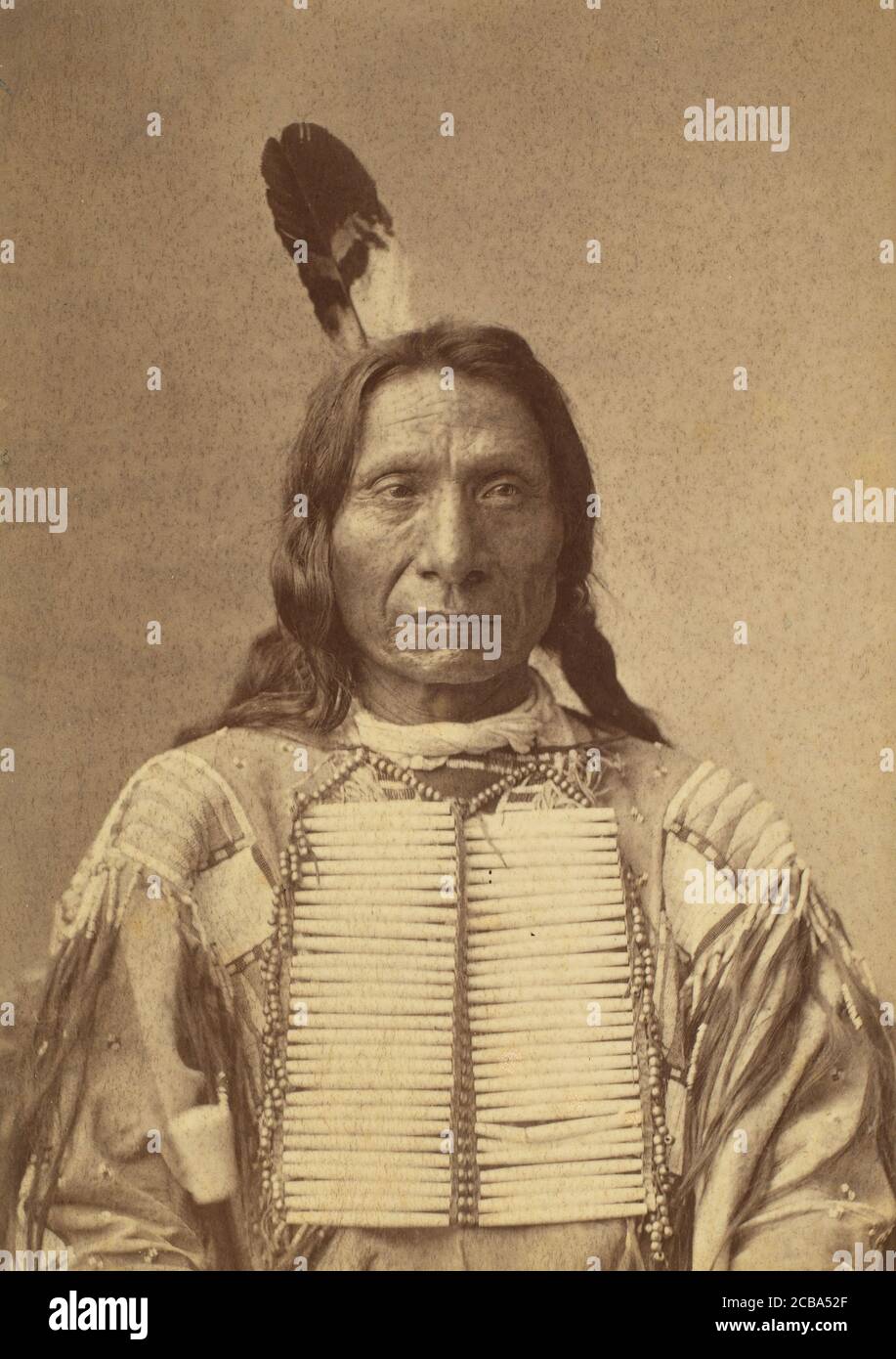 Indian chief red cloud hi-res stock photography and images - Alamy