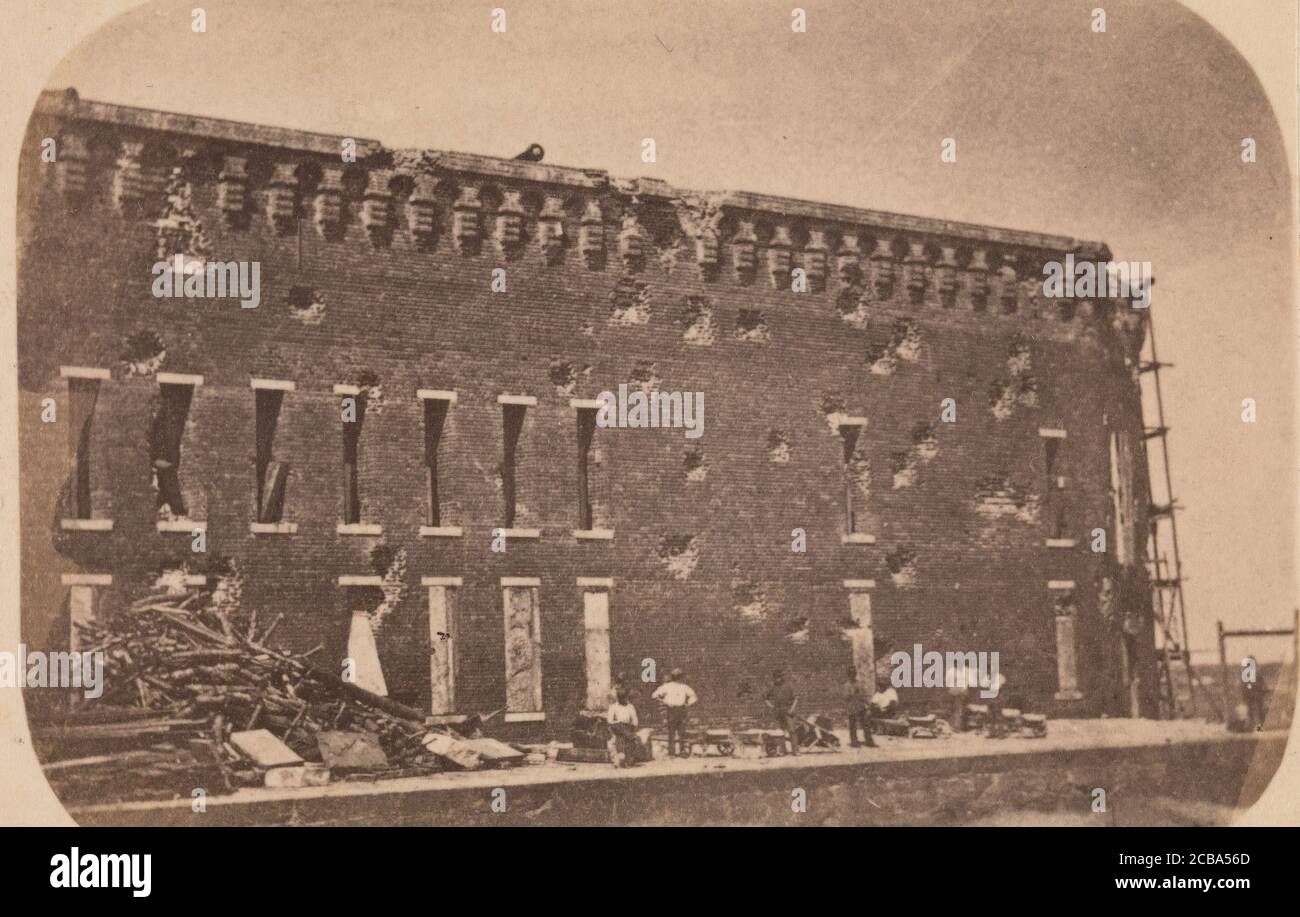 The Evacuation of Fort Sumter, April 1861, April 1861 Stock Photo - Alamy