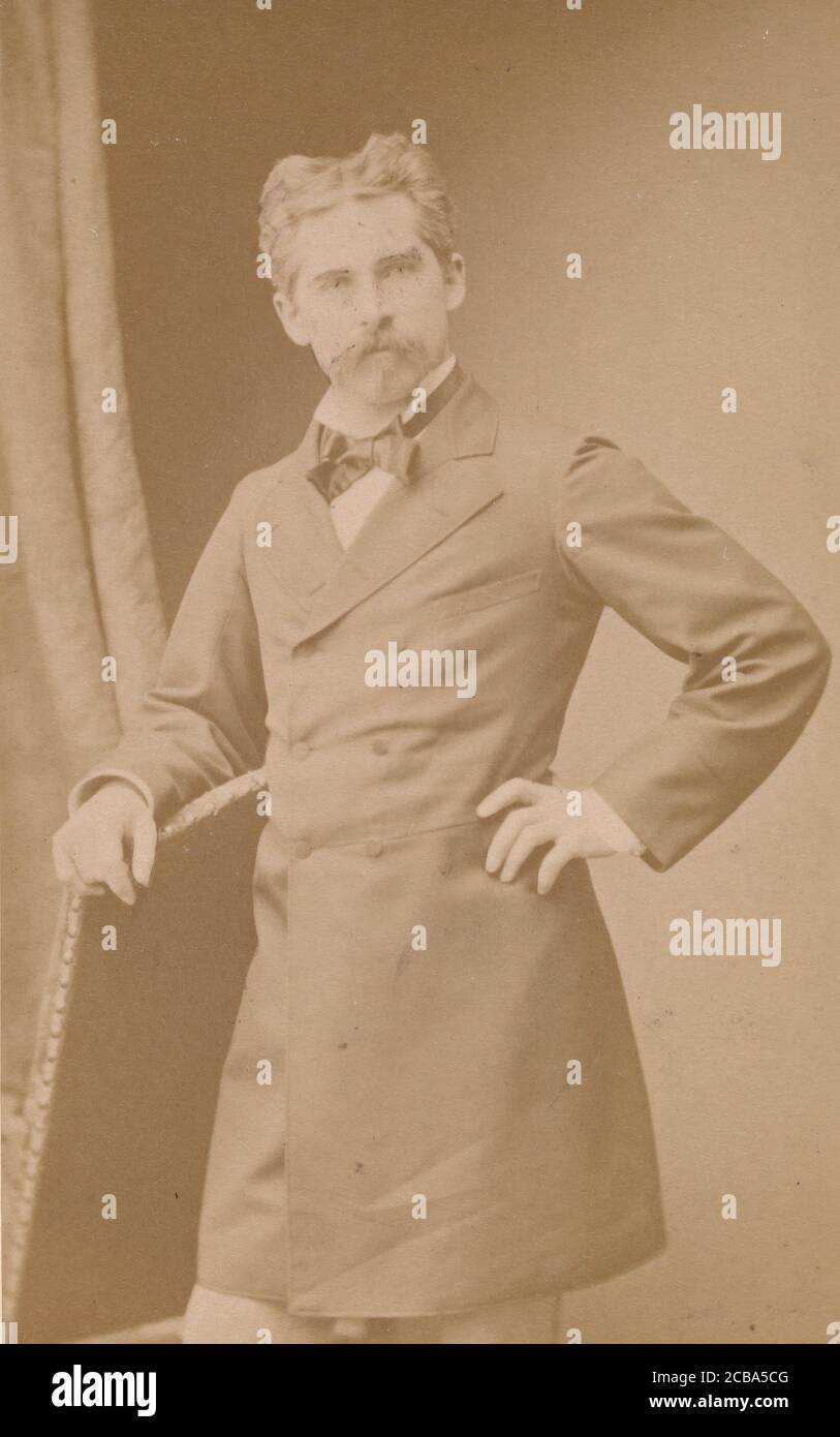 [Unknown Subject], 1860s Stock Photo - Alamy
