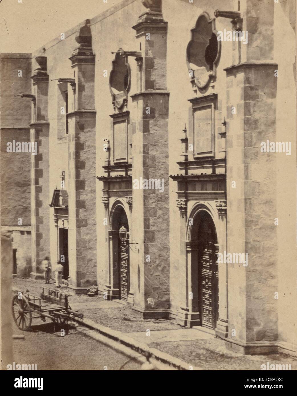 [Place of imprisonment for Emperor Maxmilian of Mexico and soldiers ...