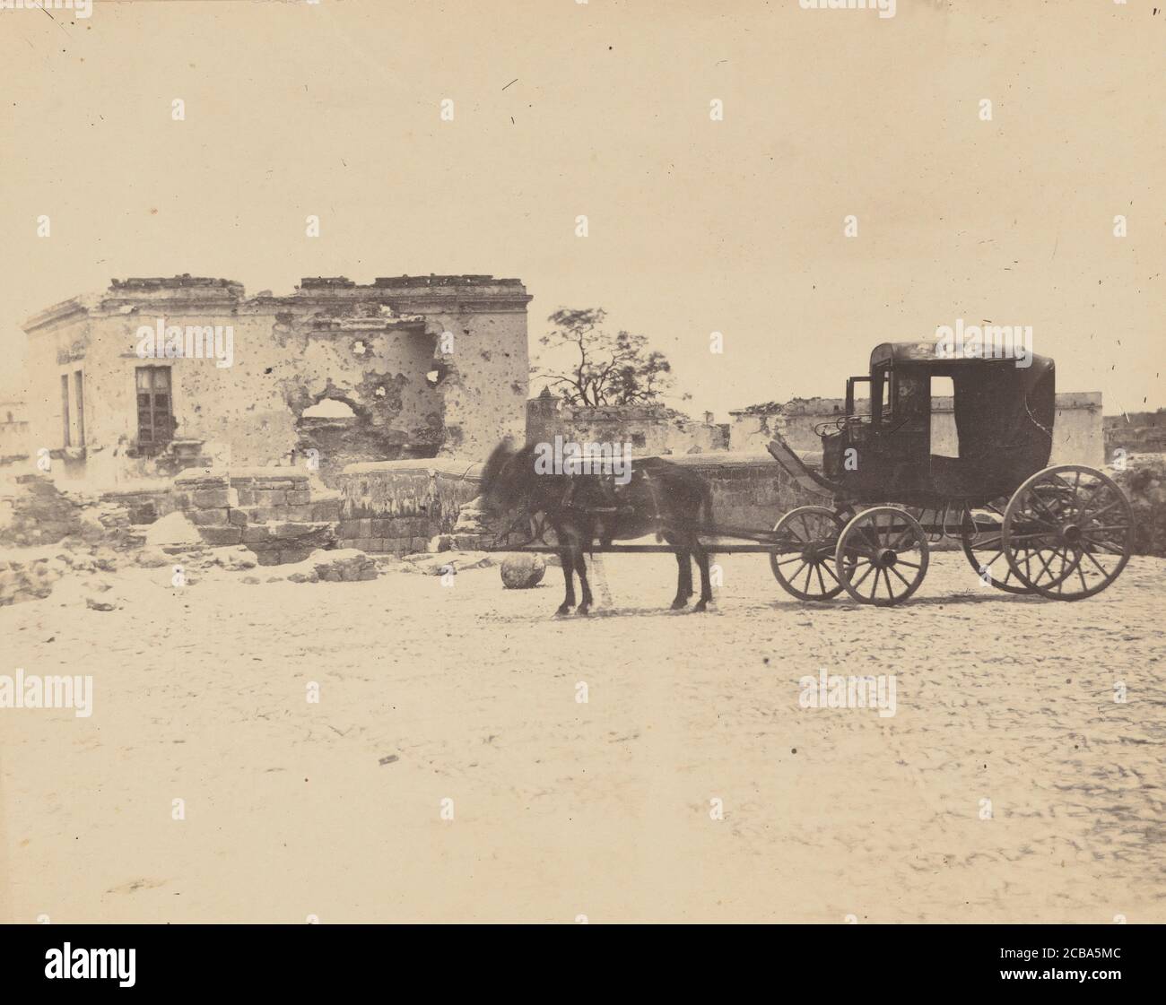 [Emperor Maximilian's Death Carriage], 1867 Stock Photo - Alamy