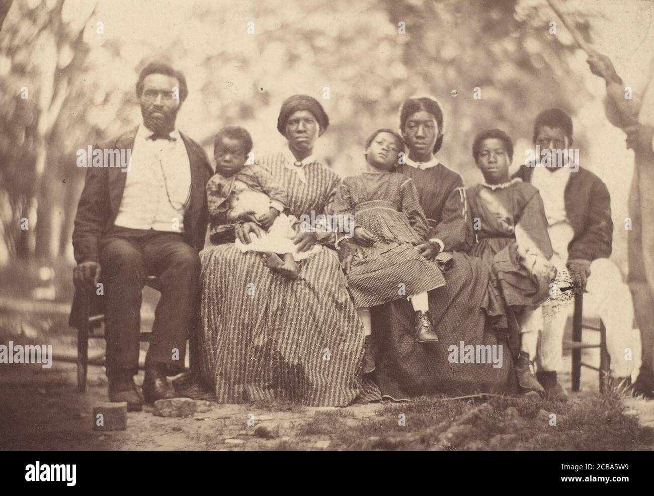 Summer Scene, 1866 Stock Photo - Alamy