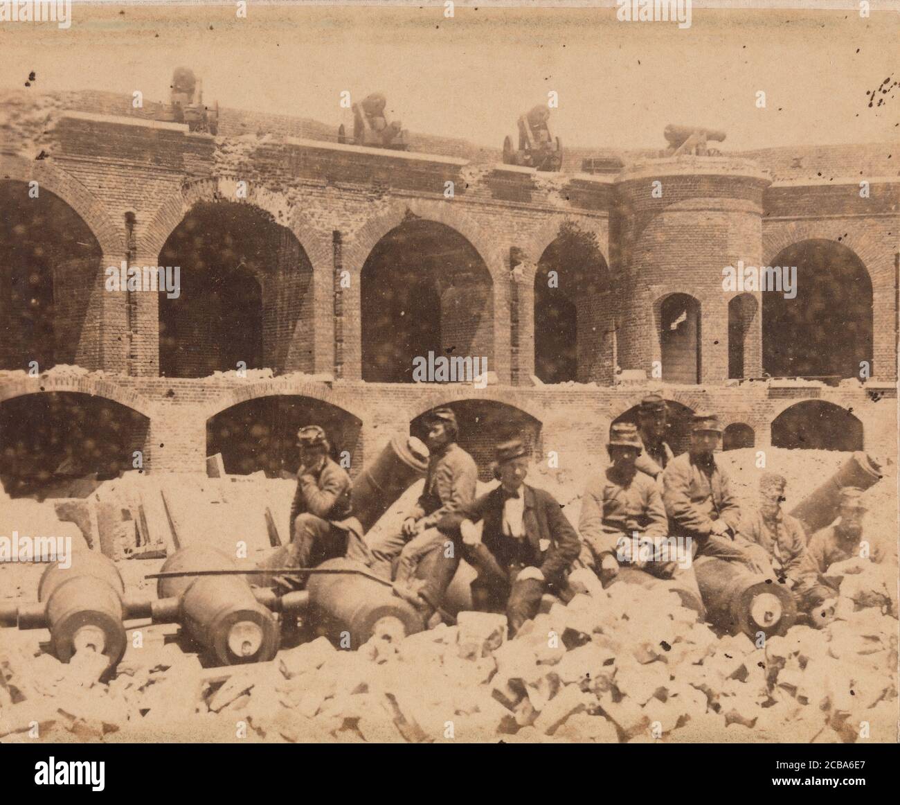 Battle of fort sumter 1861 hi-res stock photography and images - Alamy