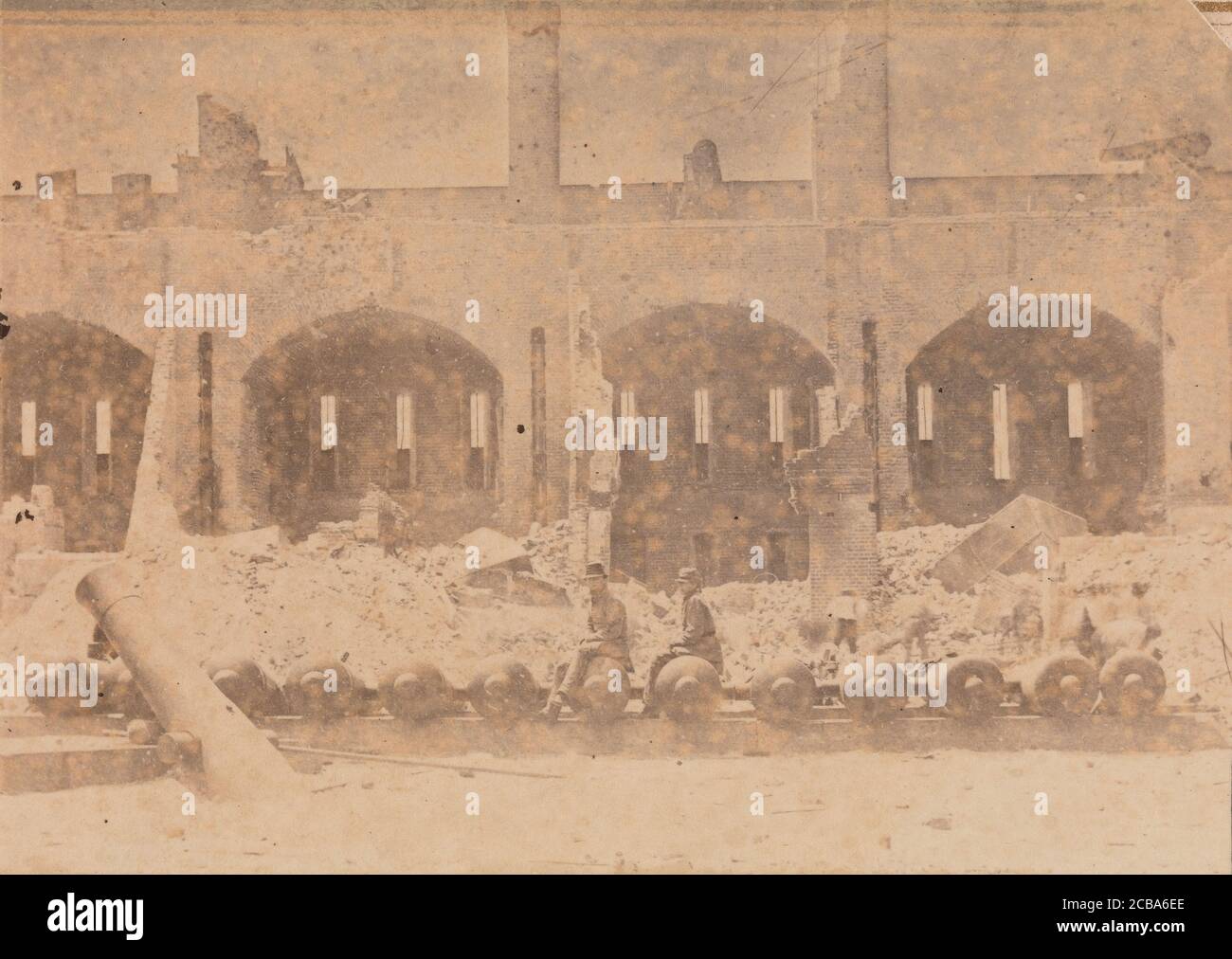 The Evacuation of Fort Sumter, April 1861, April 1861 Stock Photo - Alamy