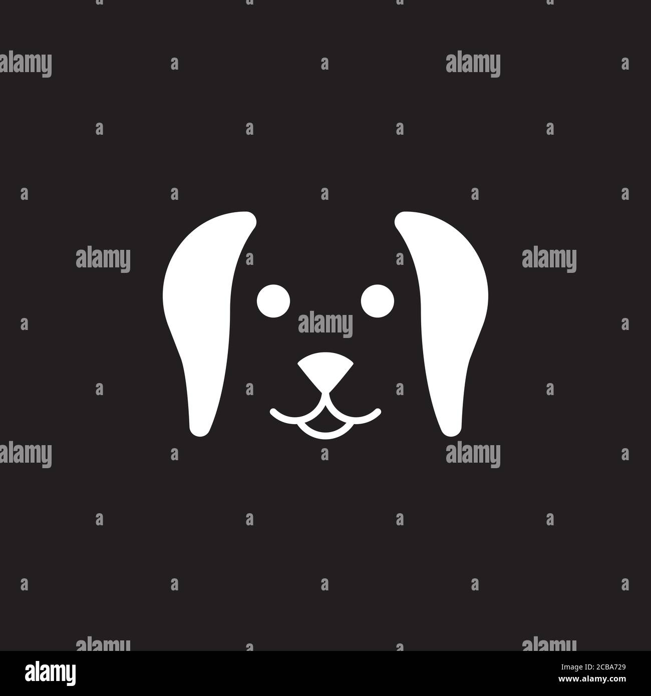 Dog icon. Vector element for your design Stock Vector Image & Art - Alamy