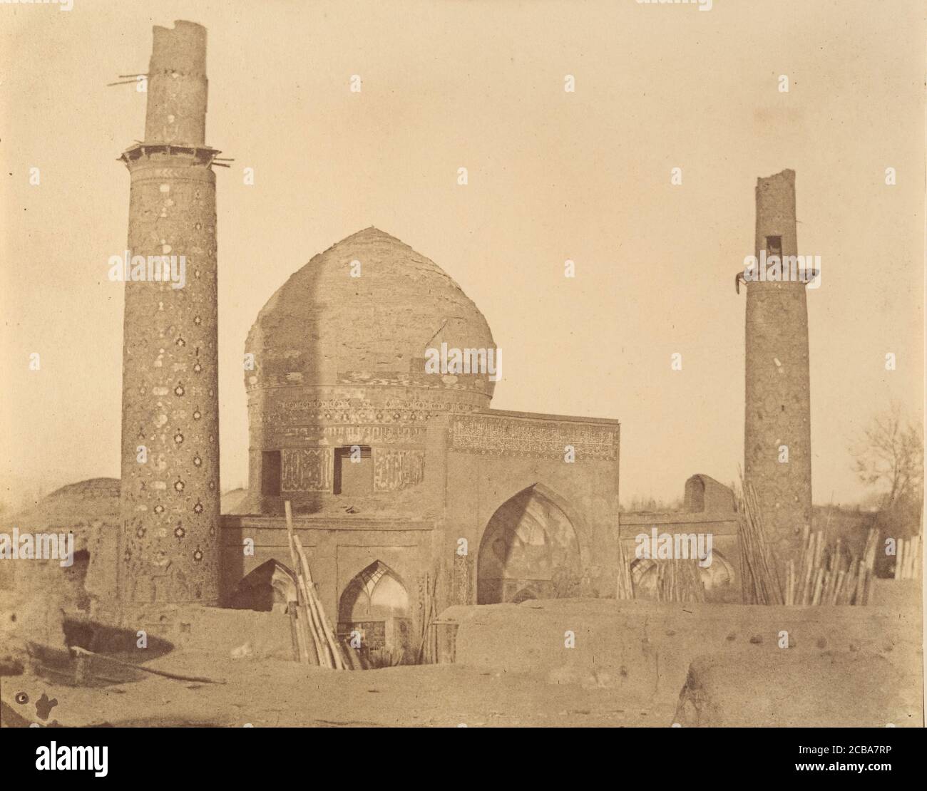 [Mosque of the Shah], 1840s-60s Stock Photo - Alamy