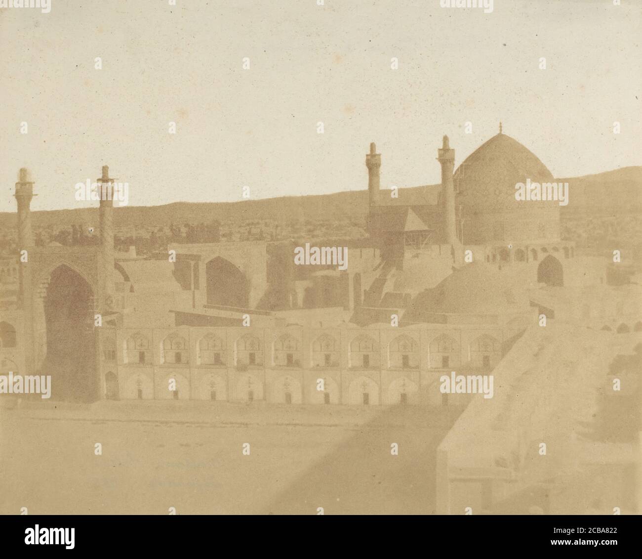 Yran, Piazza a Isphaan, 1858 Stock Photo - Alamy