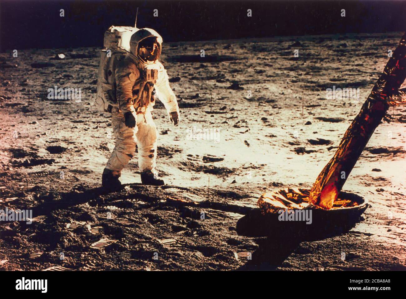 Apollo 11 buzz aldrin space suit hi-res stock photography and images ...