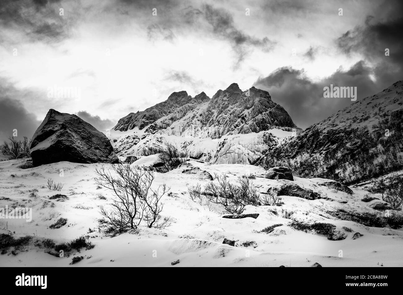 KILAN LOFOTEN ISLANDS NORWAY Stock Photo - Alamy