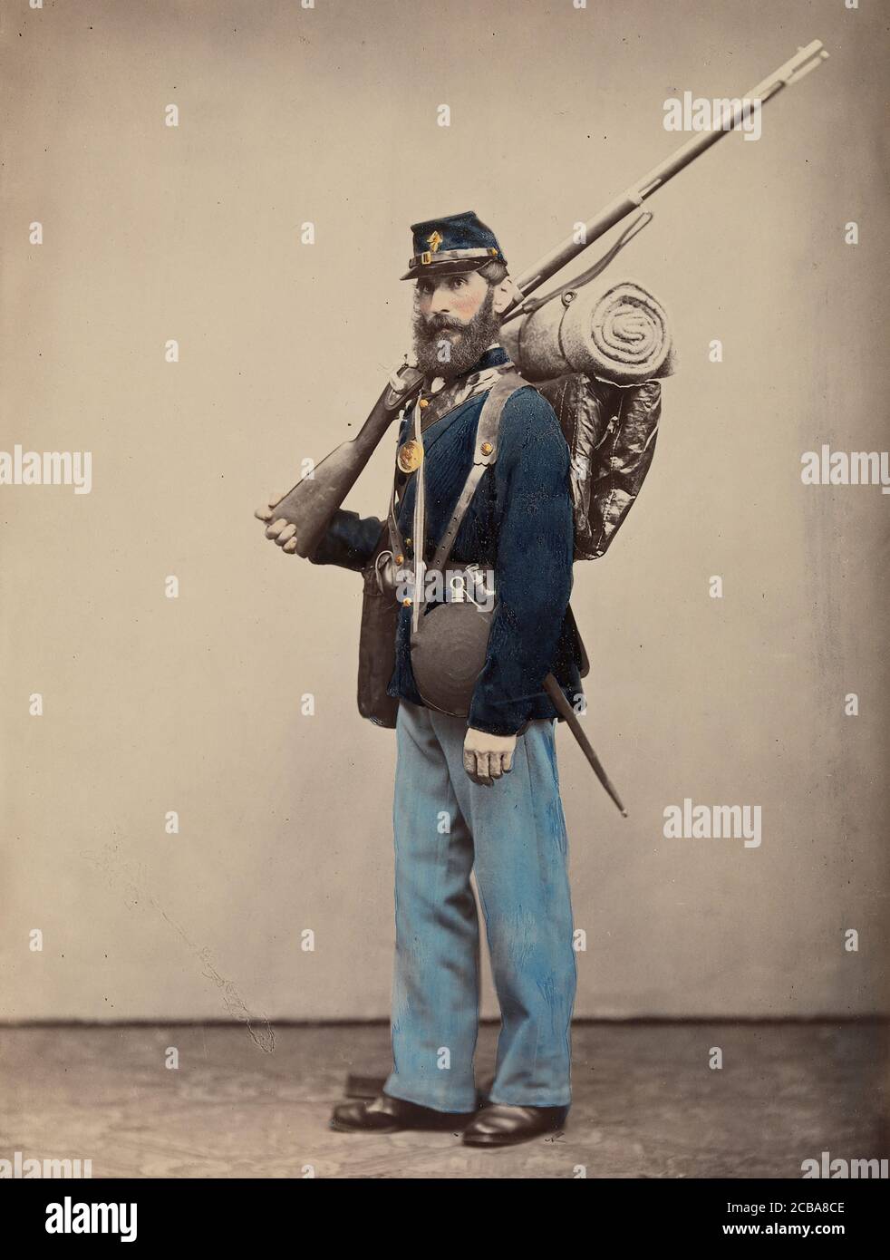 Full marching kit hi-res stock photography and images - Alamy