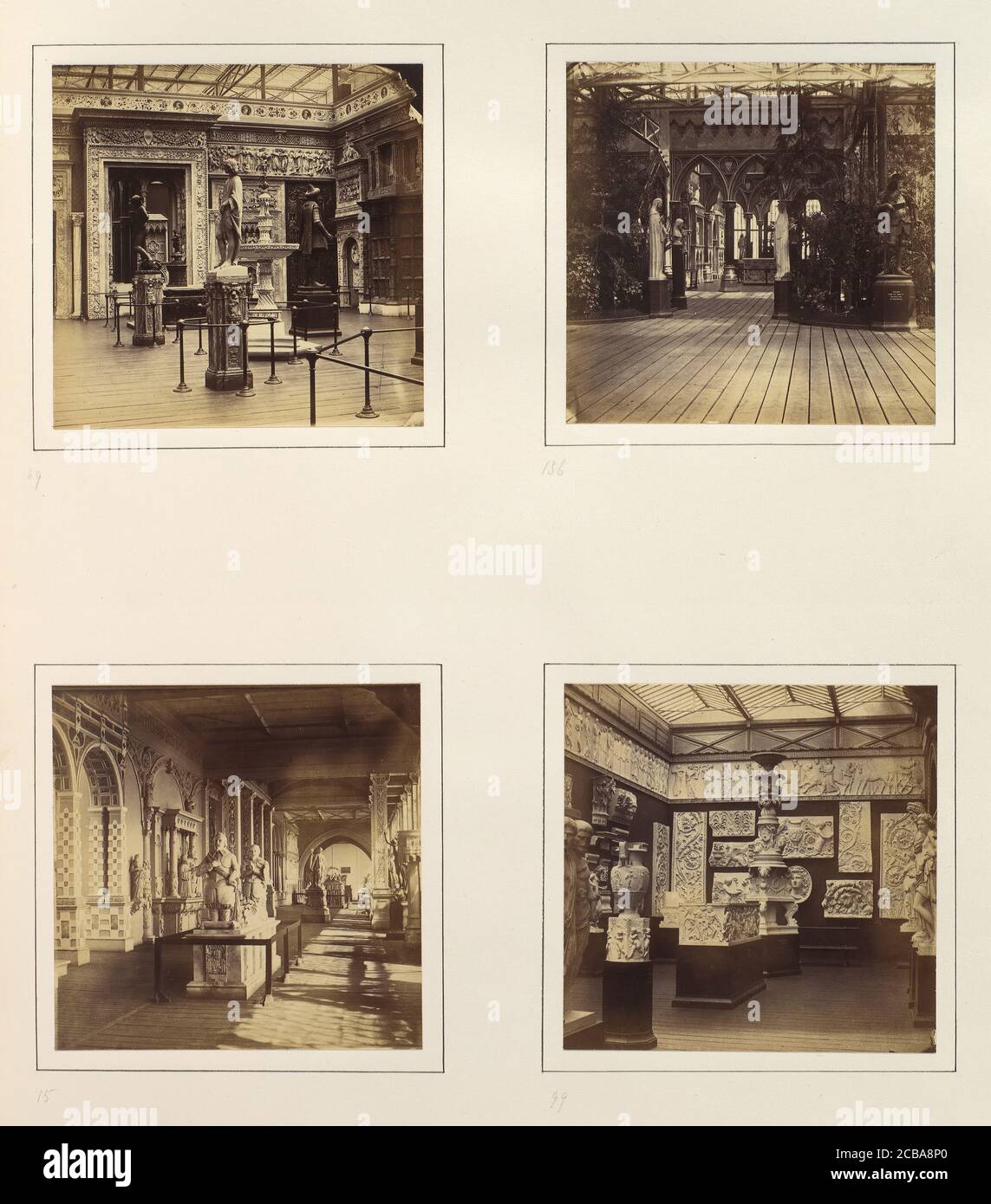 [Entryway of Renaissance Court; Medieval Vestibule; View of the ...