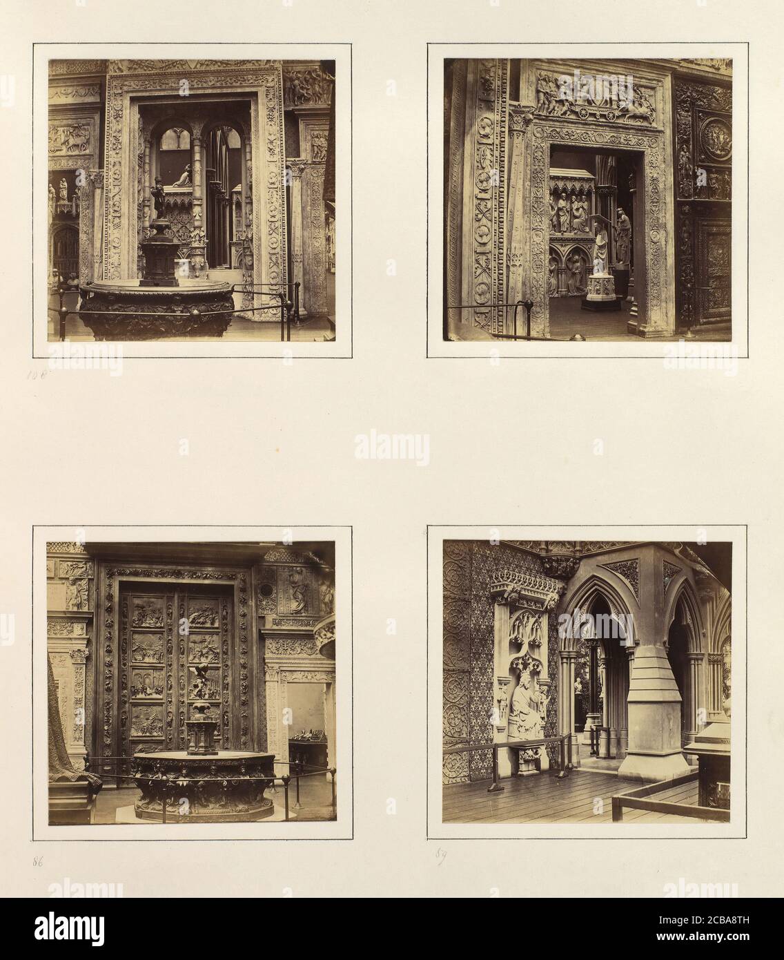 [Entryway to the Renaissance Court; Doorway from an Old Palace of the ...