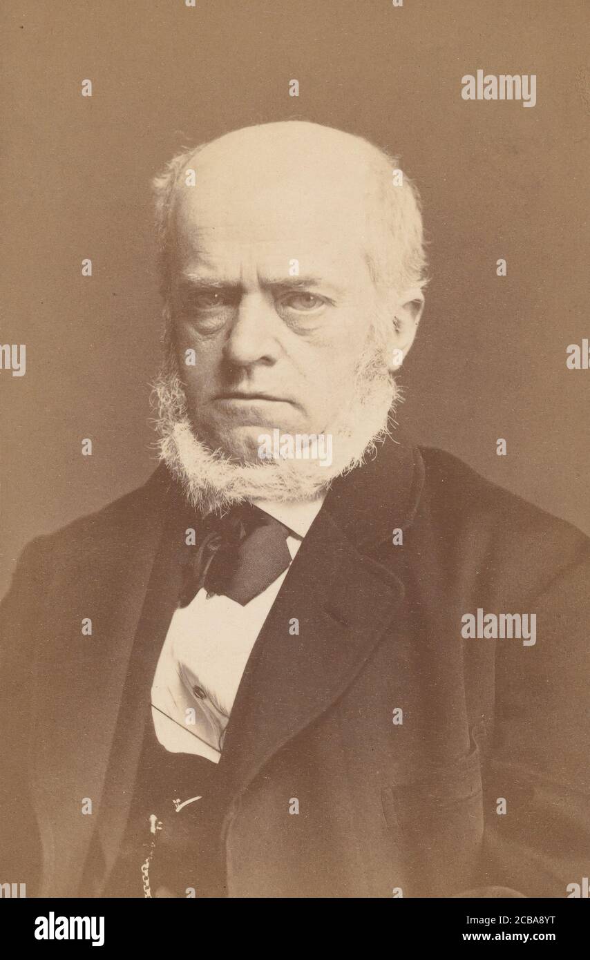 [Adolph Menzel], 1860s Stock Photo - Alamy