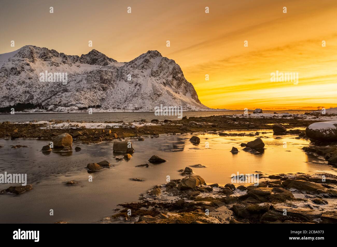 VALBERG LOFOTEN ISLANDS NORWAY Stock Photo - Alamy