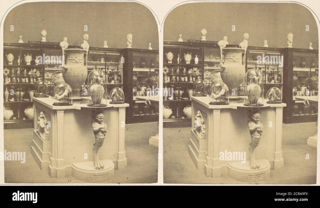 The Temple Collection of Antiquities, 1850s Stock Photo - Alamy