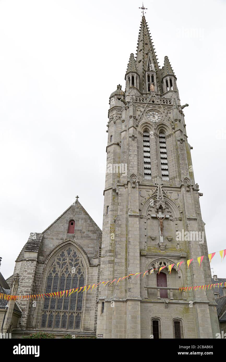 Basilica Of Notre Dame Du Roncier High Resolution Stock Photography and ...
