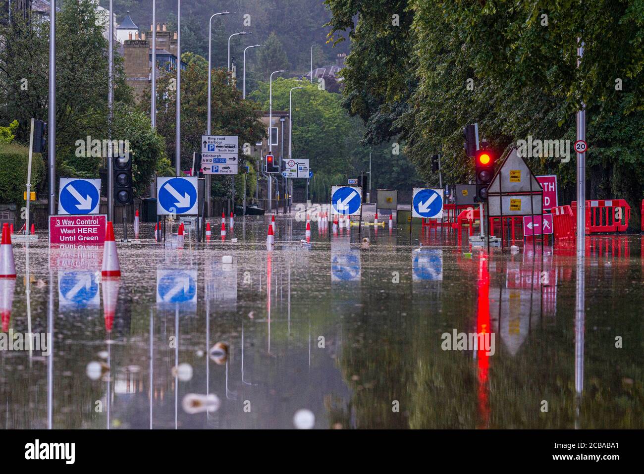 Following a 7 hour thunder storm throughout the night, residents of ...