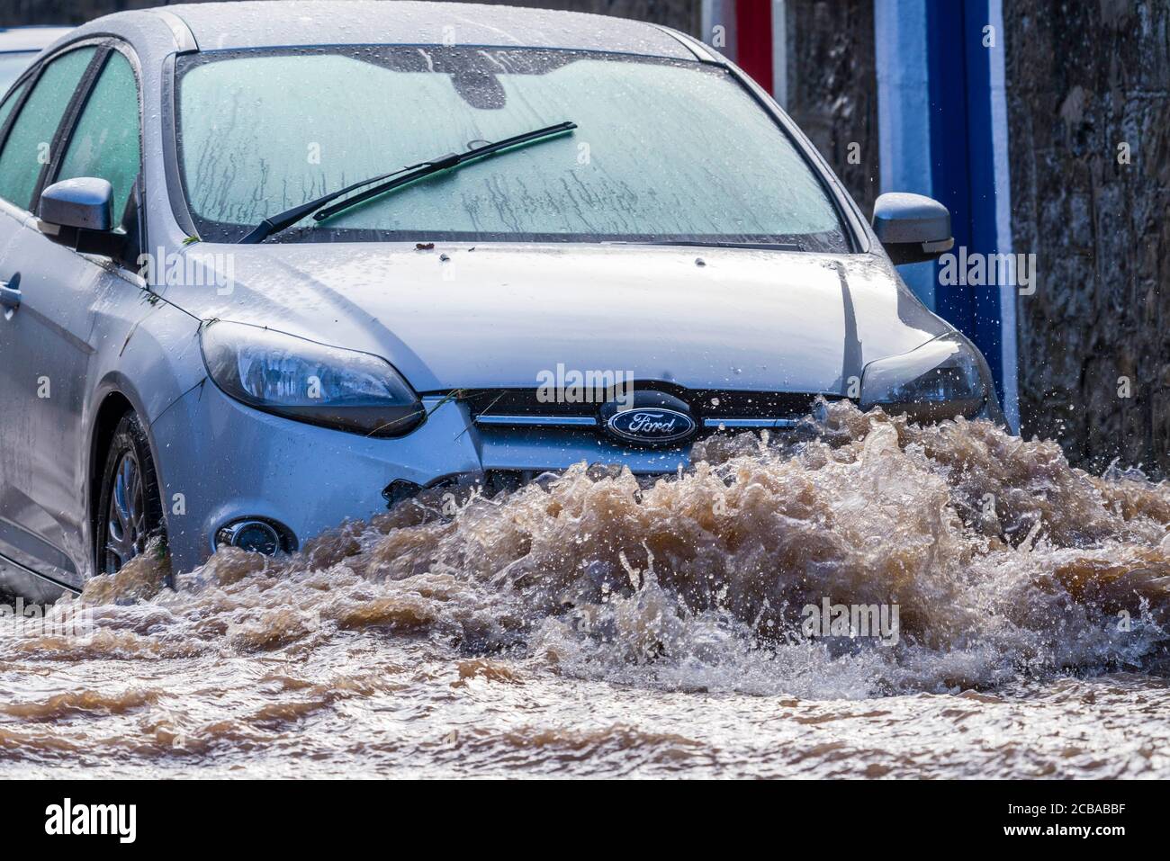 Following a 7 hour thunder storm throughout the night, residents of ...