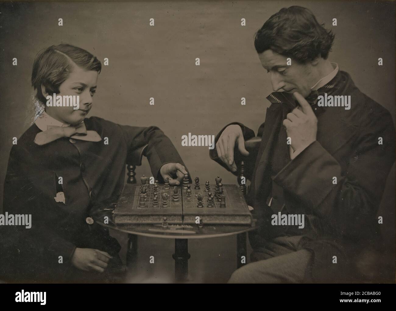 19th century chess players hi-res stock photography and images - Alamy