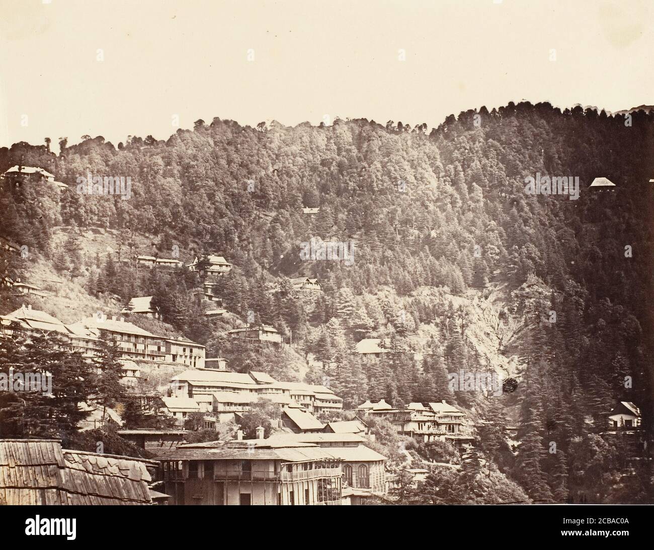India simla 19th century hi-res stock photography and images - Alamy