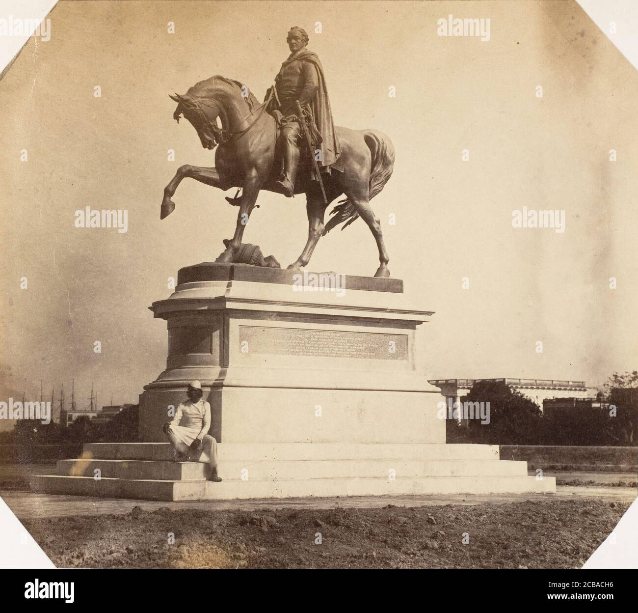 [Statue of Lord Hardinge, Governor General of India], 1858-61 Stock ...