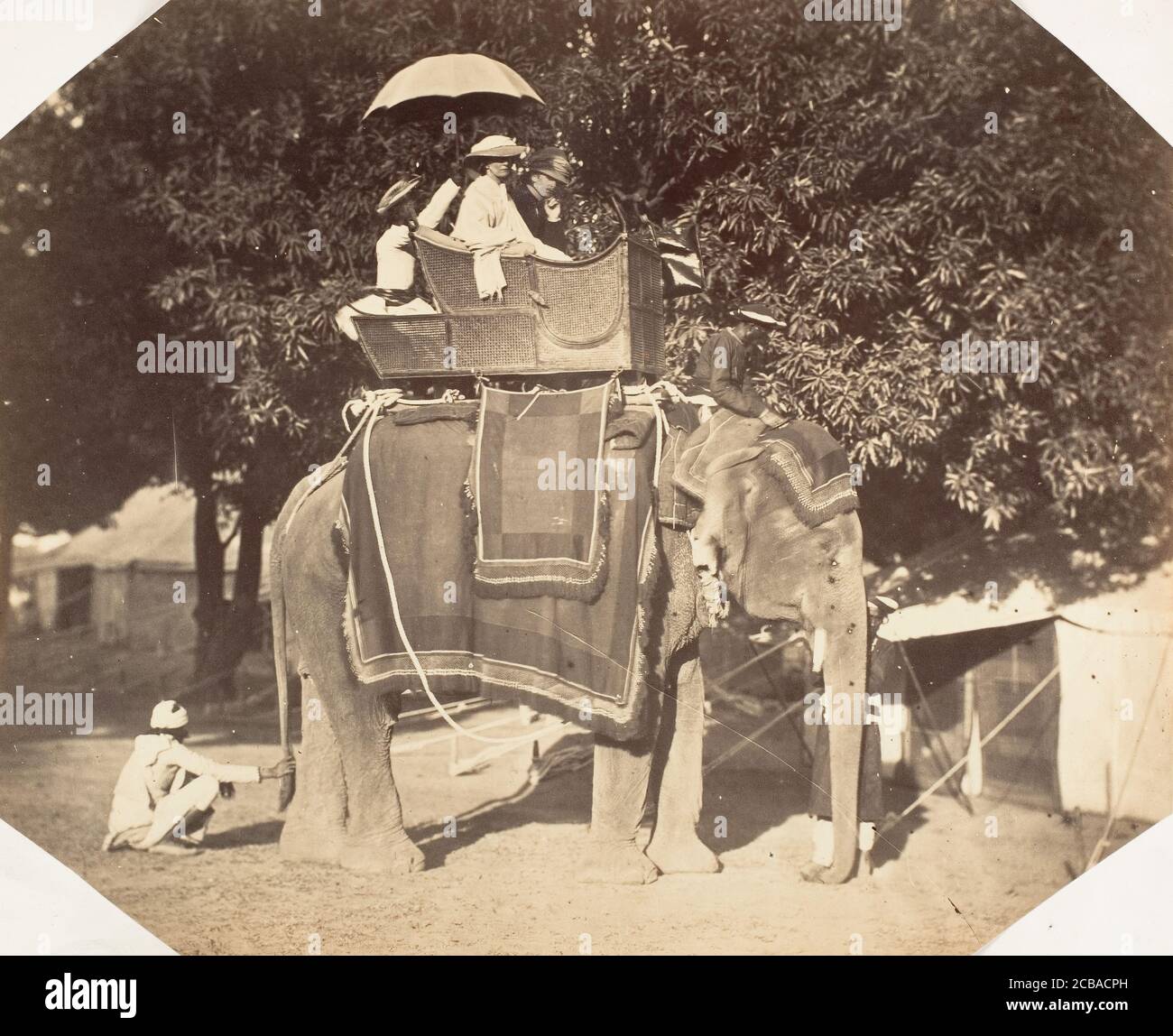 Lady Canning and J.C.S., 1858-61 Stock Photo - Alamy