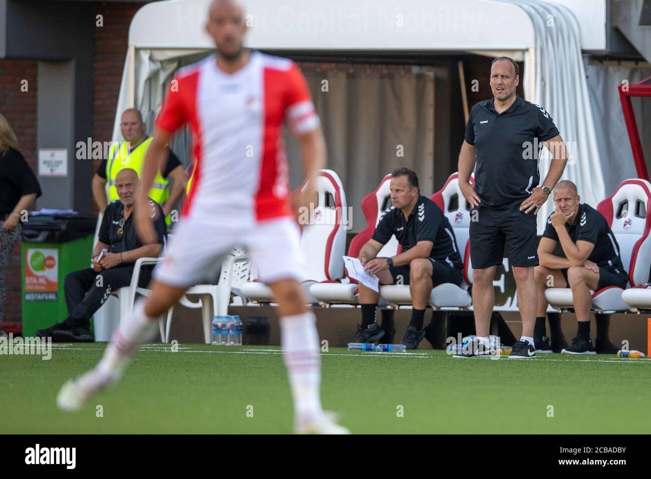 Sinan Bakis signs a contract at Heracles Almelo Stock Photo - Alamy
