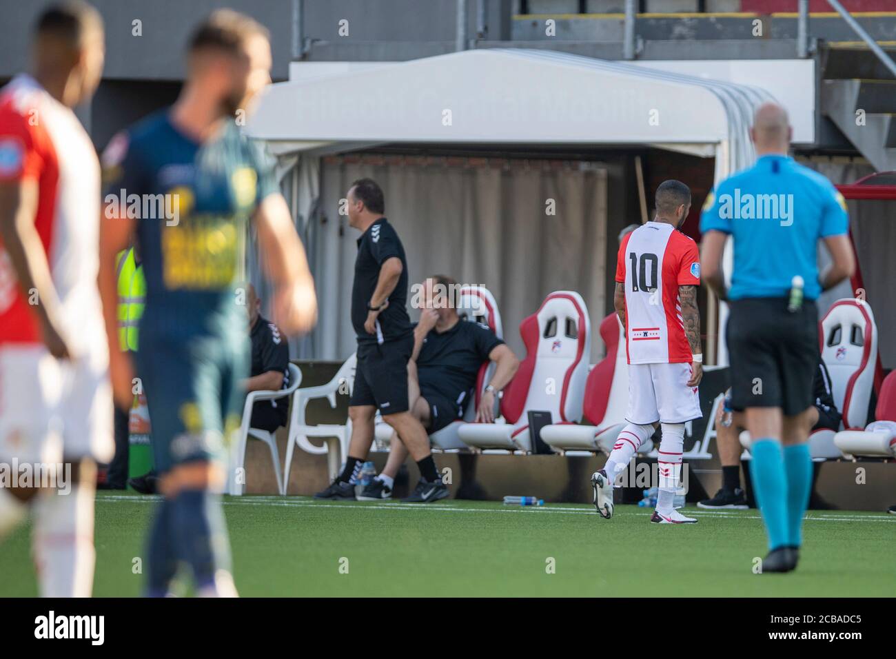 Sinan Bakis signs a contract at Heracles Almelo Stock Photo - Alamy