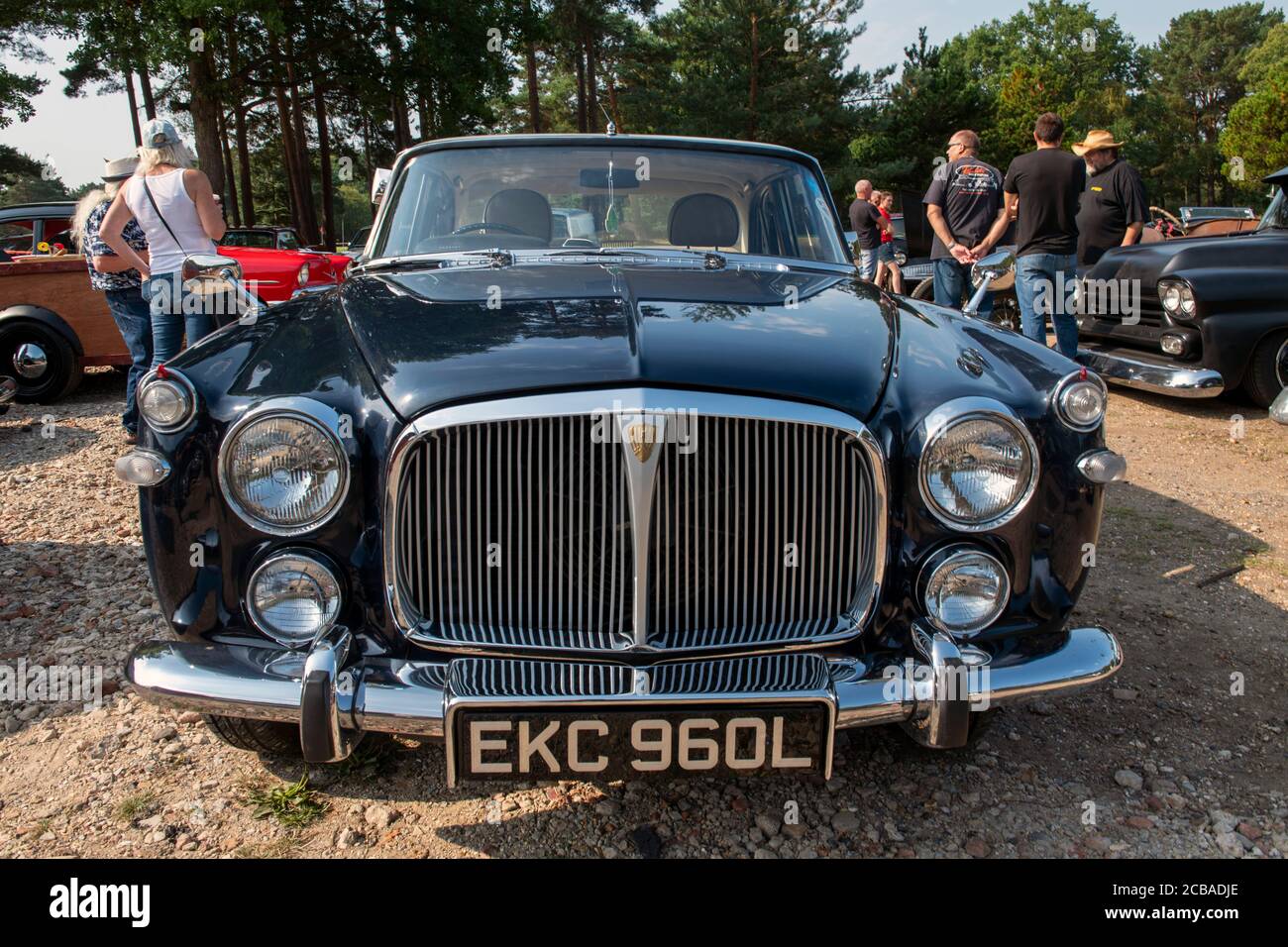 Classic car Rover P5 Stock Photo - Alamy