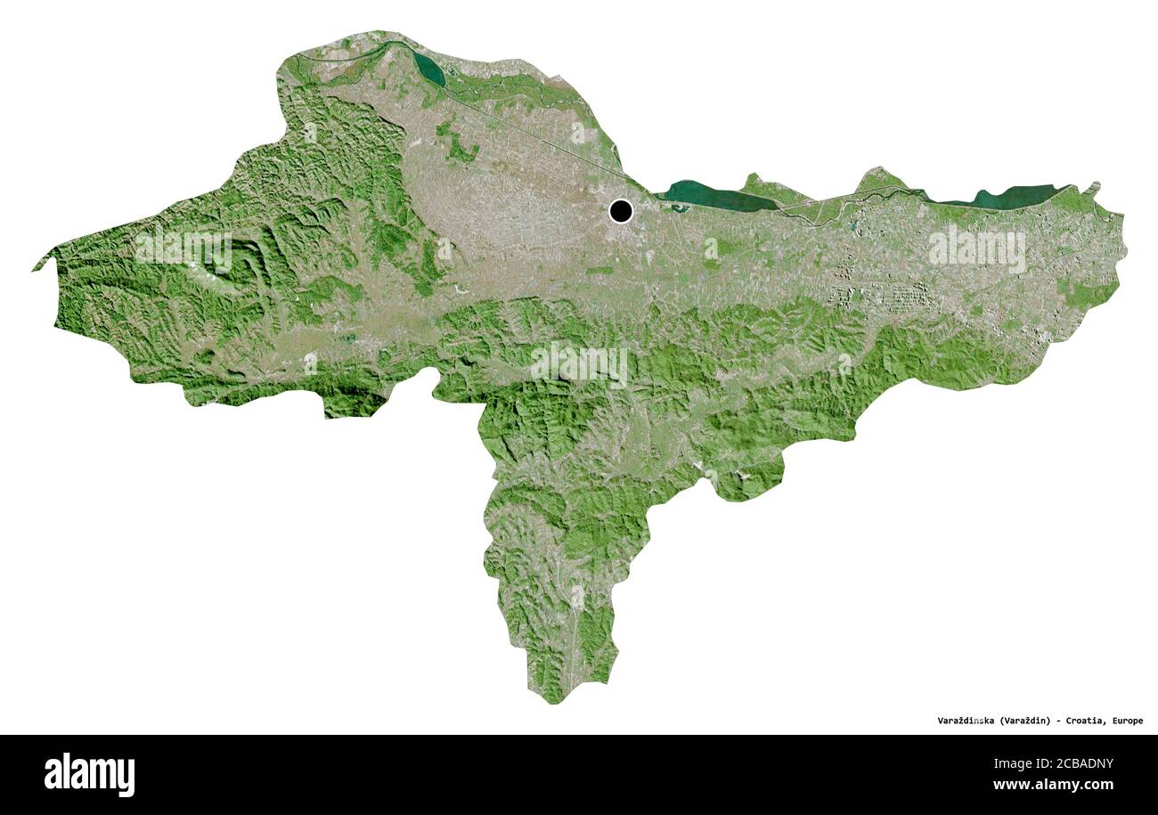 Varazdin Croatia Map