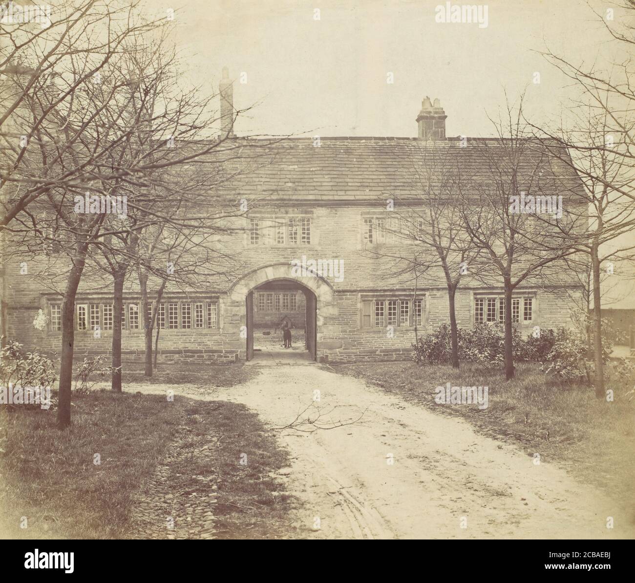 Belfield Hall, 1860s Stock Photo - Alamy