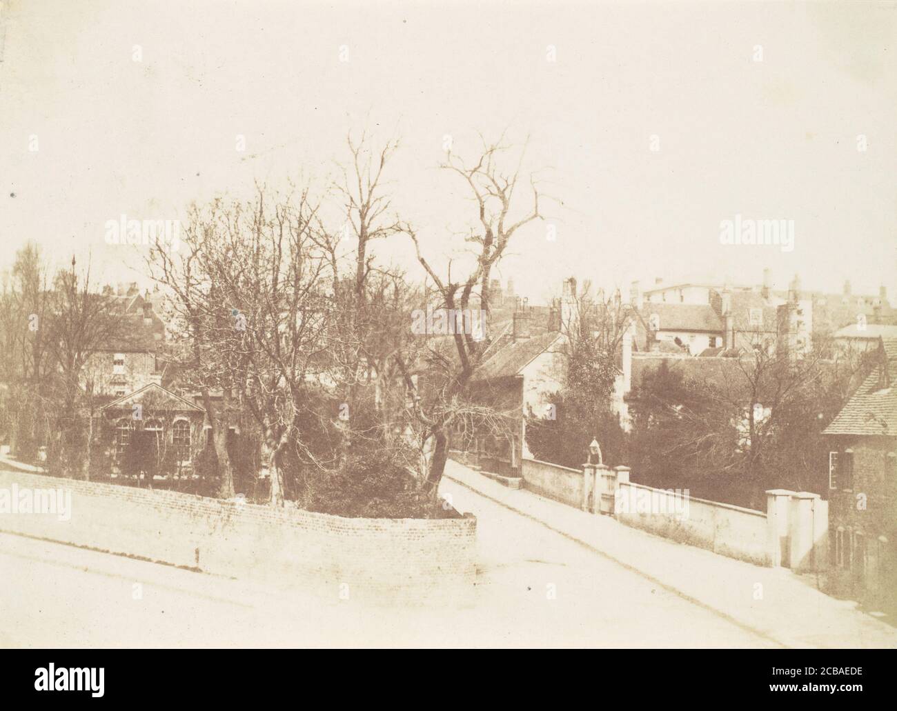 Lane Through A Village, 1850s Stock Photo - Alamy