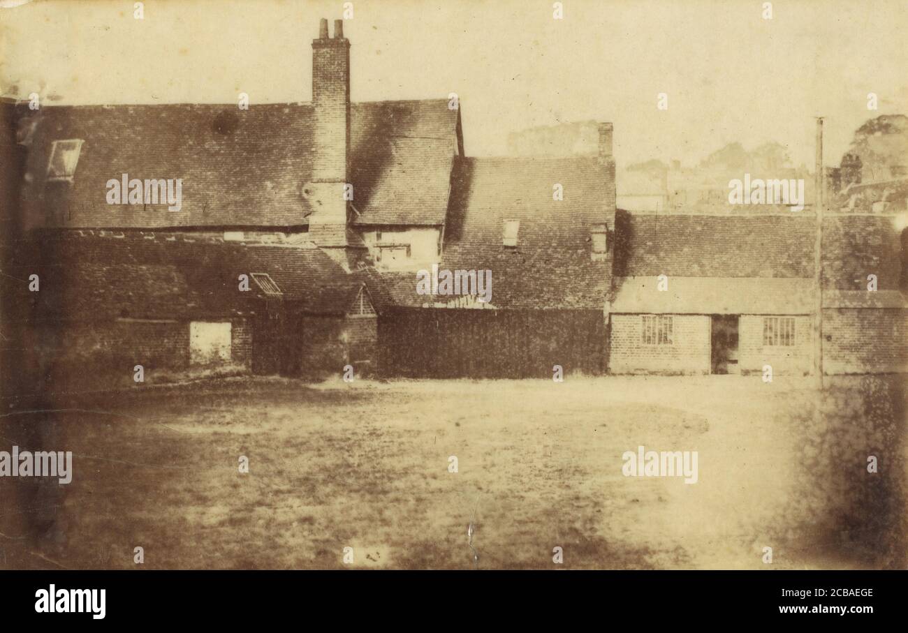 Farm Buildings, 1850s Stock Photo - Alamy