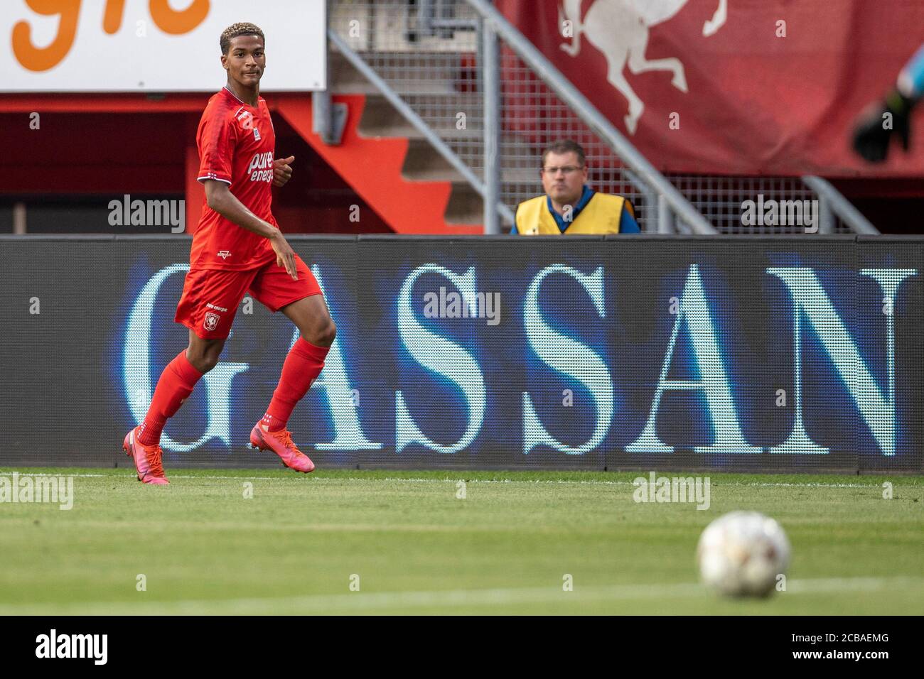 Sinan Bakis signs a contract at Heracles Almelo Stock Photo - Alamy