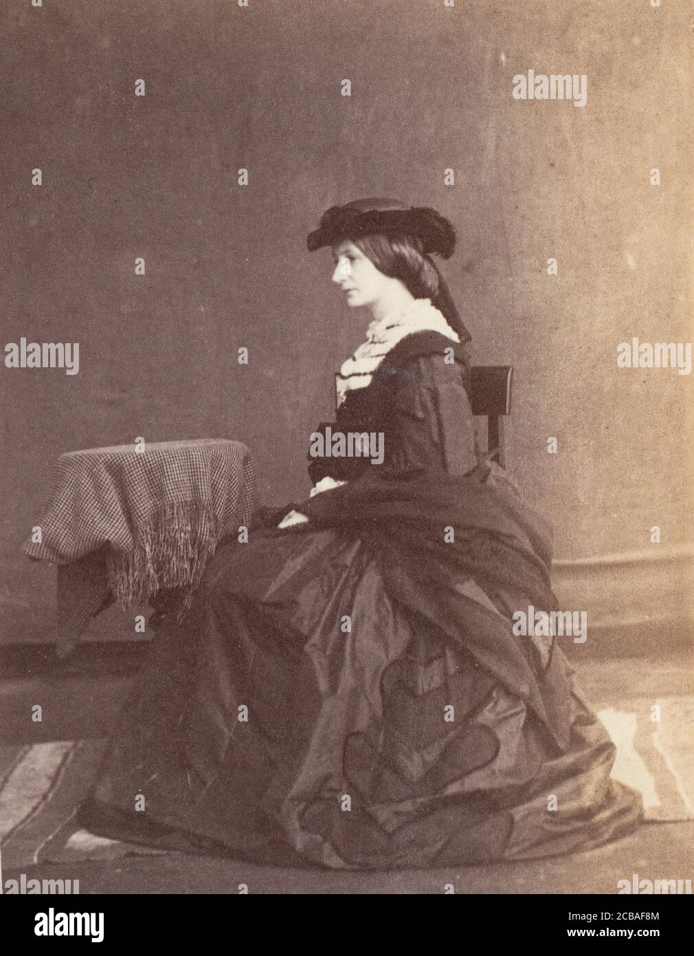 Lady Campbell, 1858-61 Stock Photo - Alamy