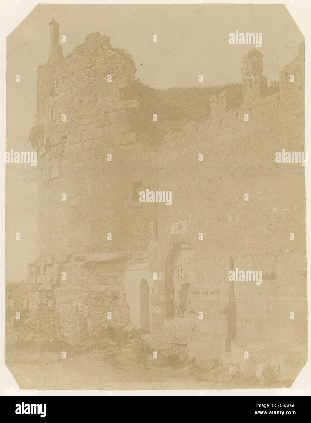 Cecilia metella building hi-res stock photography and images - Alamy