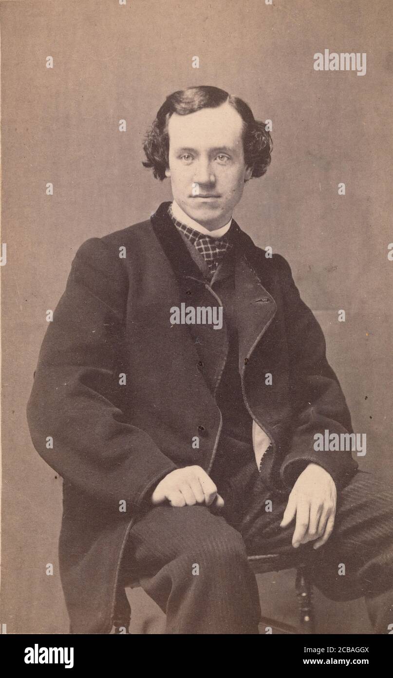 William John Hennessy, 1860s Stock Photo - Alamy