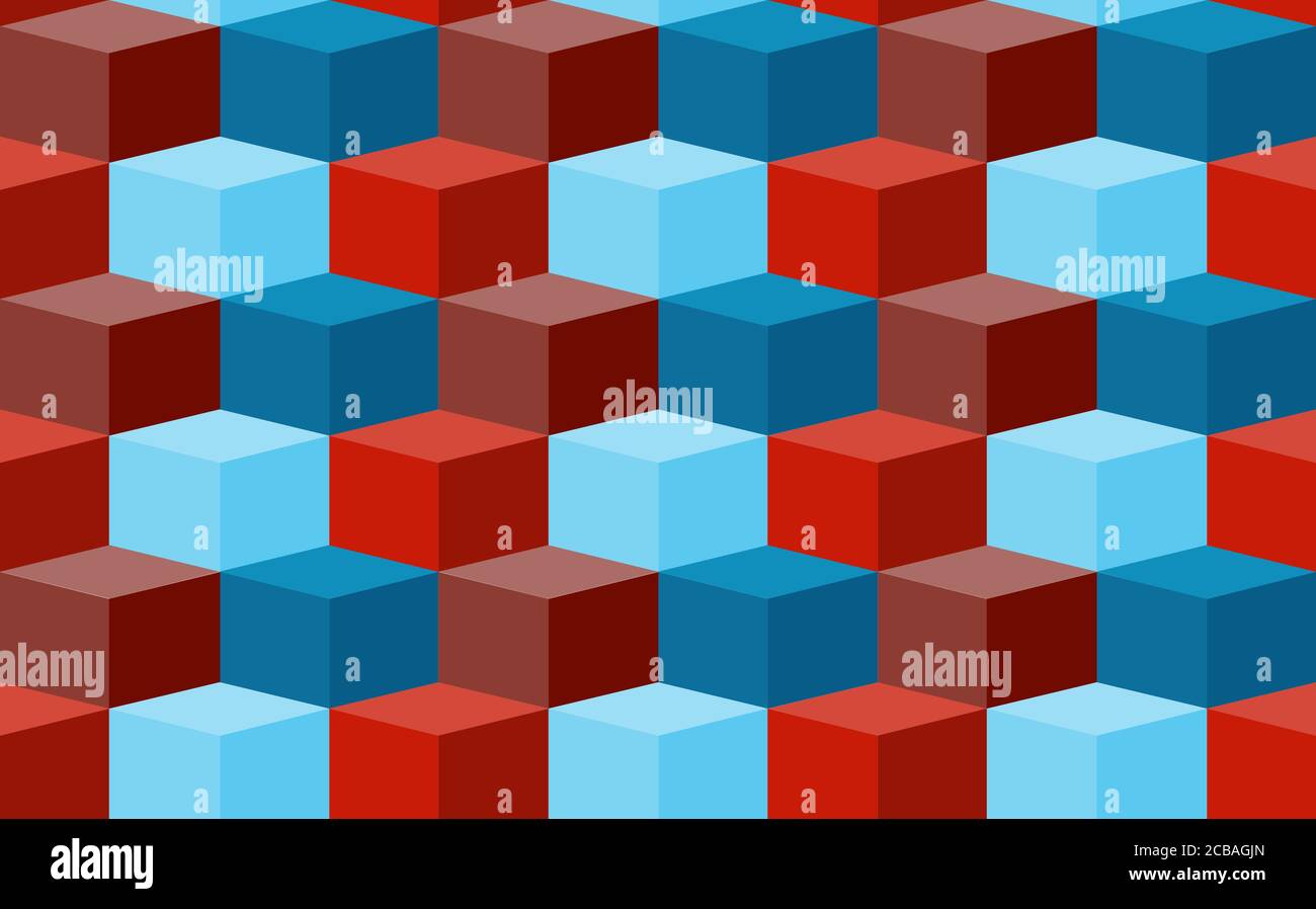 Seamless texture with cubes. Vector background for your creativity ...