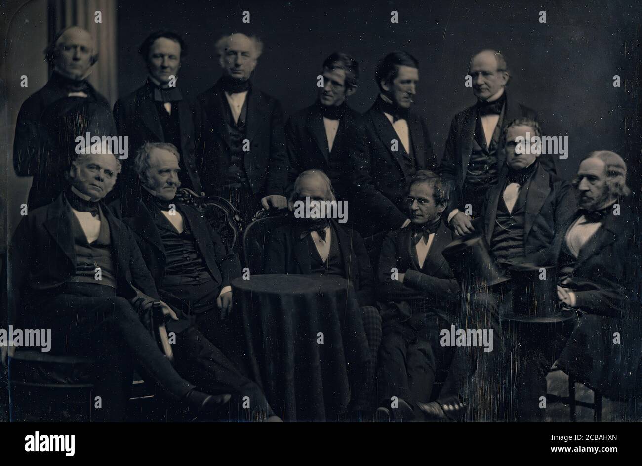 Boston Doctors, ca. 1850 Stock Photo - Alamy