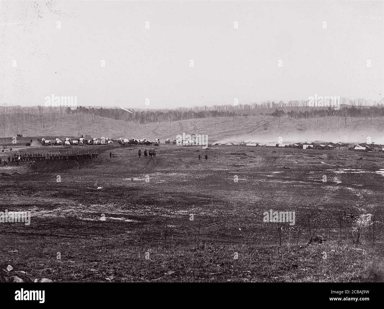 Union cavalry winter quarters hi-res stock photography and images - Alamy