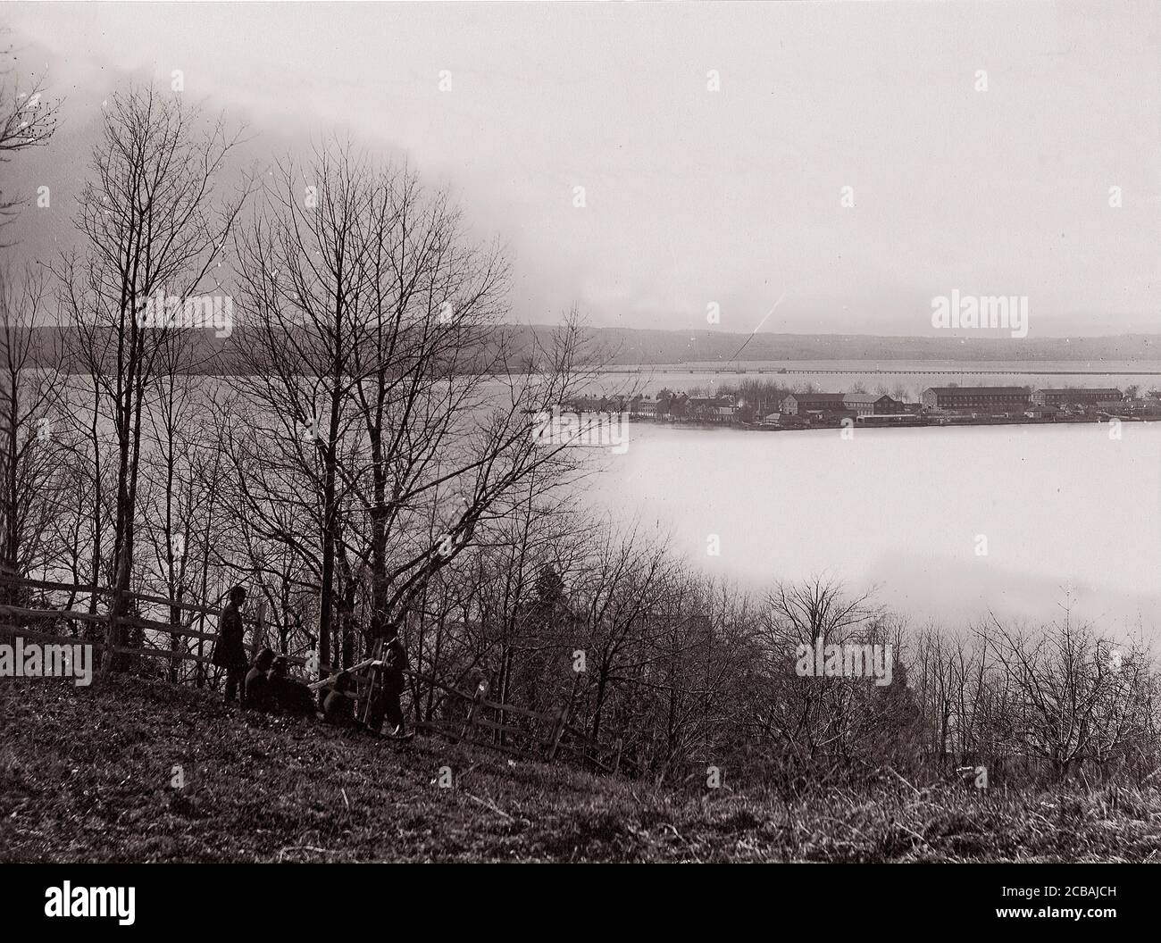 Distant View of Arsenal, Washington, D.C., 1861-65. Formerly attributed ...