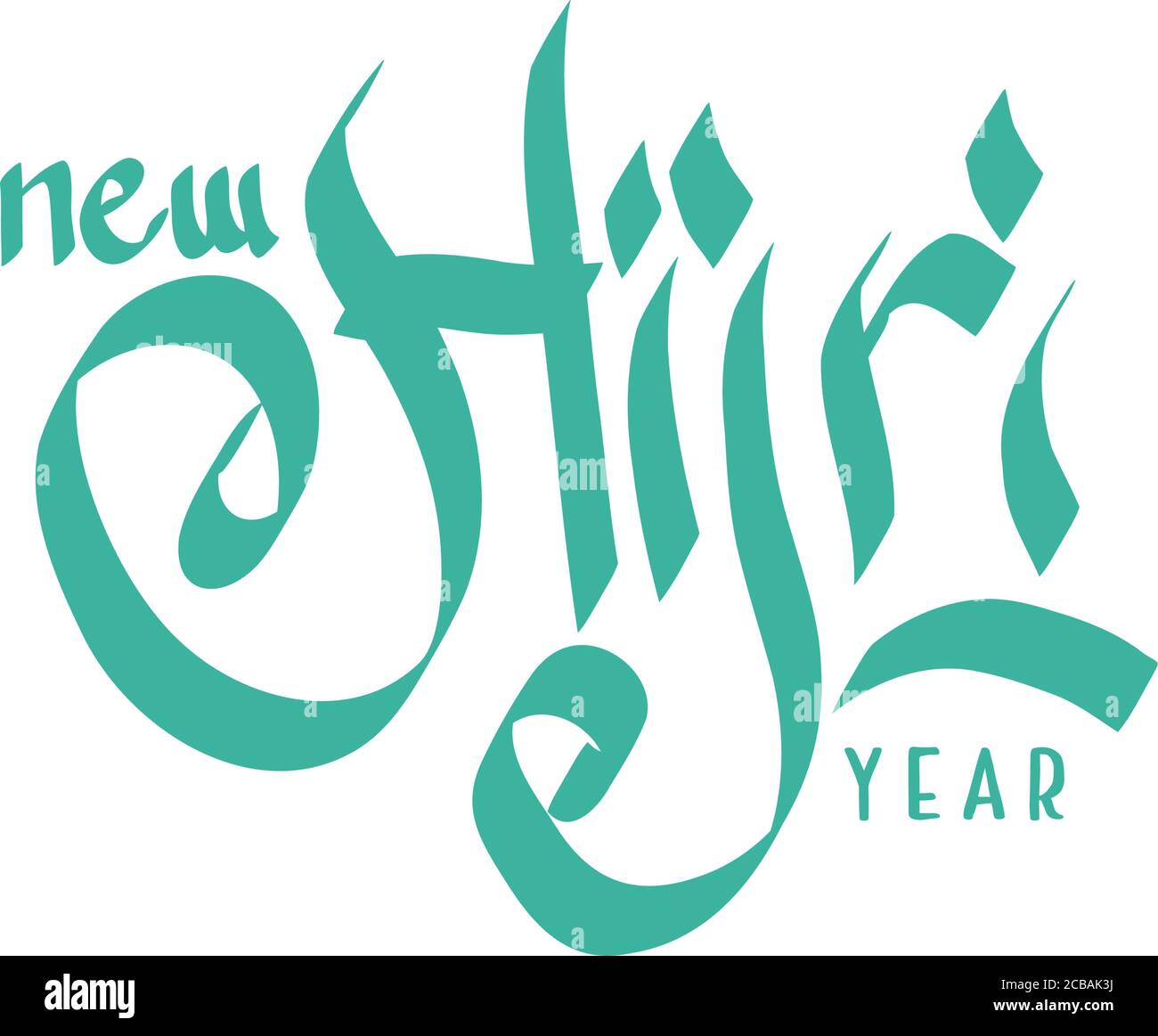 vector illustration happy new Hijri year 1442 . Happy Islamic New Year ...
