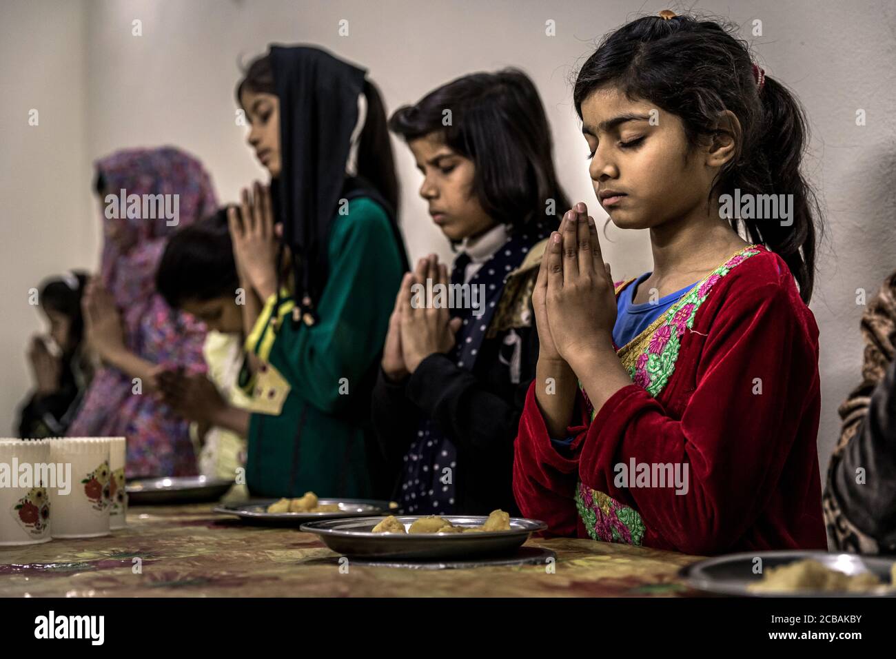 Orphans in an Christian orphanage with school in the largest Christian ...