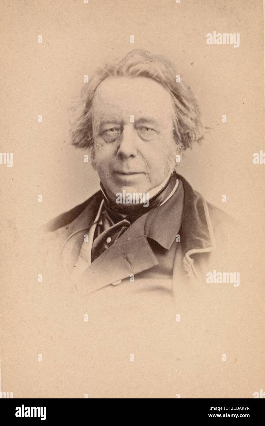 [William Harvey], 1860s Stock Photo - Alamy