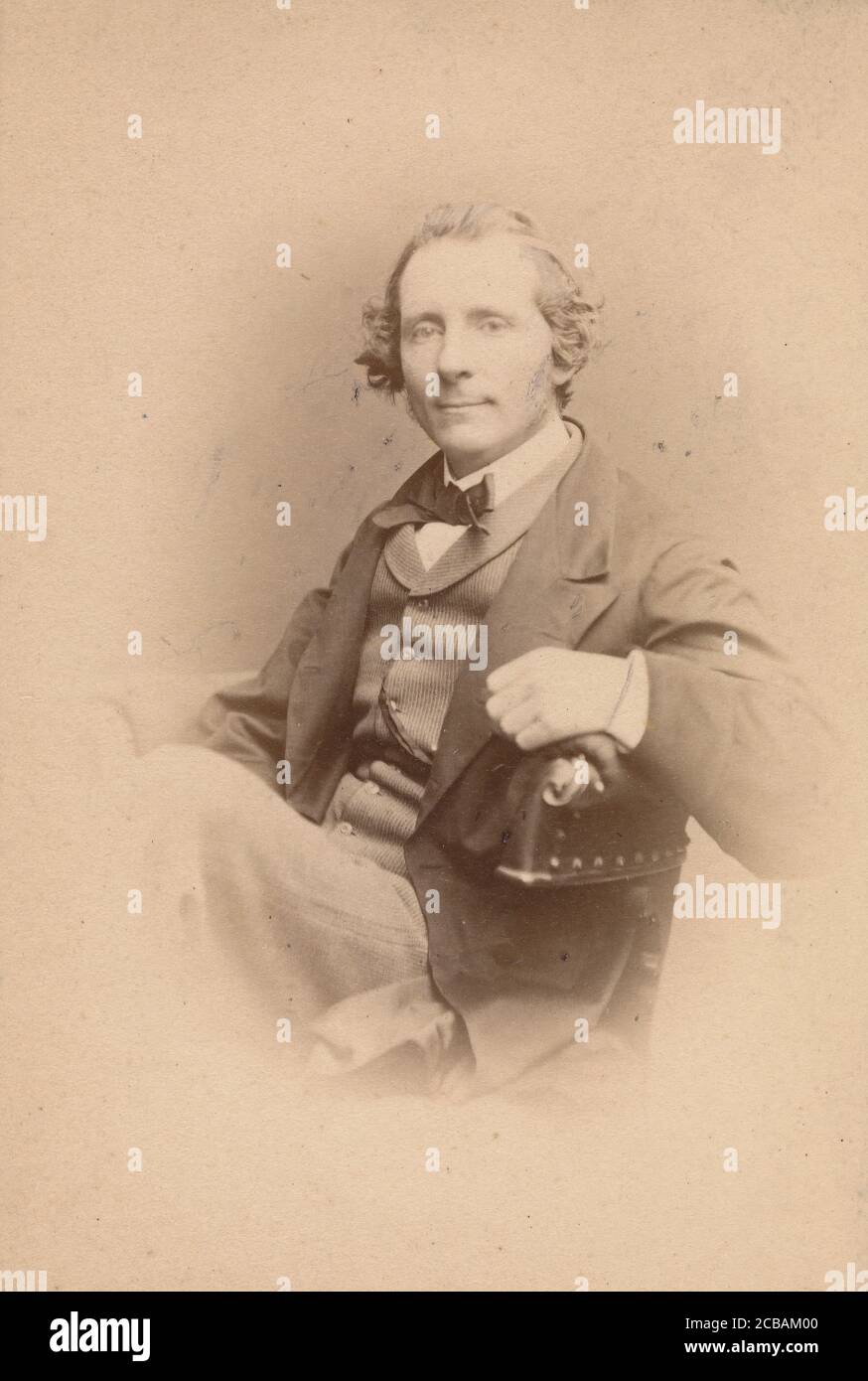 [Frederick Goodall], 1860s Stock Photo - Alamy
